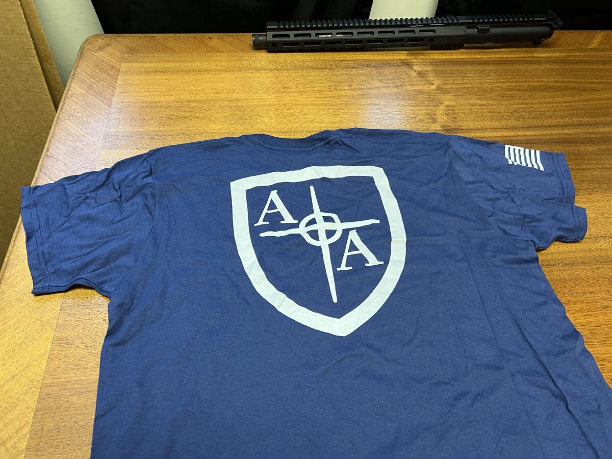 Alexander Arms Blue T-Shirt | Alexander Arms
