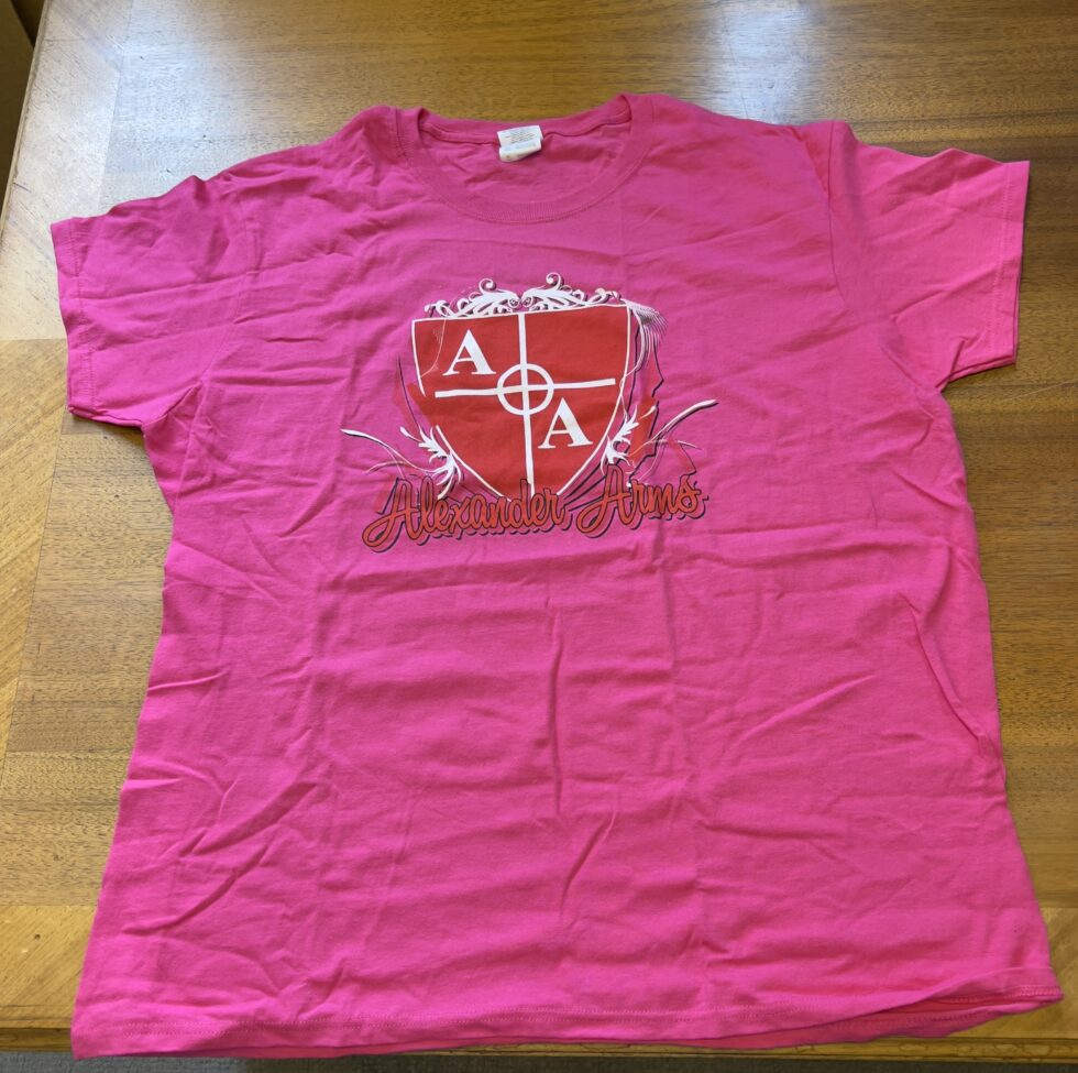 Alexander Arms Pink T-Shirt | Alexander Arms